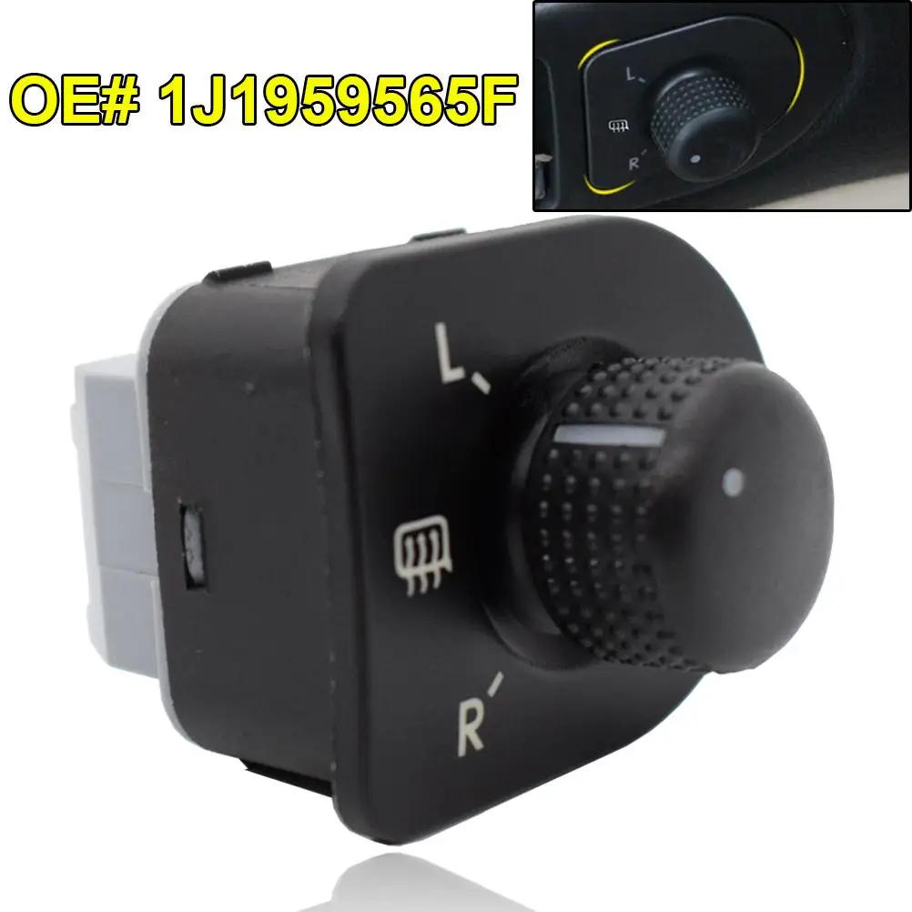 Car-Side-Electric-Mirror-Switch-Electric-Mirrors-Heat-Control-Knob-For ...