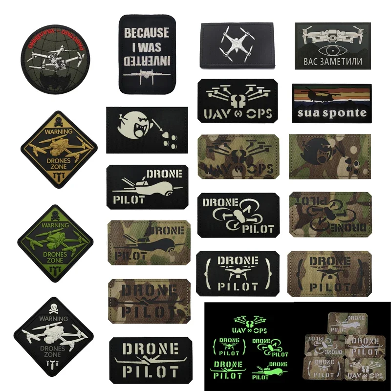 Tactical-Bag-Accessories-WARNING-DRONES-ZONE-3D-PVC-Rubber-Badge-Laser-Cut-IR-Glow-Glow-in.jpg