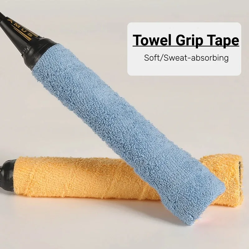 1pcs-Colourful-65cm-Towel-Glue-Grip-Badminton-Tennis-Racket-Overgrips ...