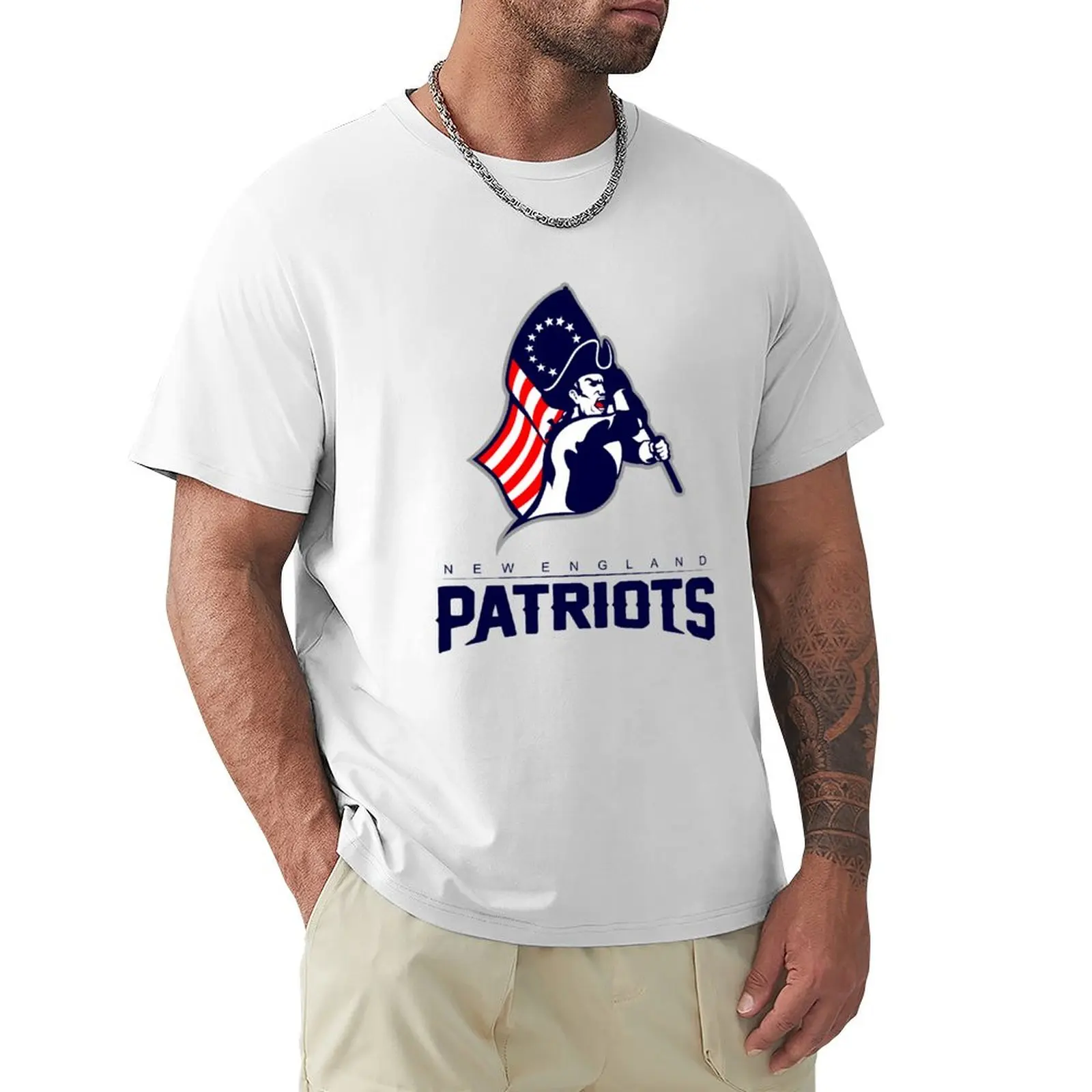 New-England-Patriots-T-Shirt-summer-clothes-Blouse-T-shirts-for-men ...