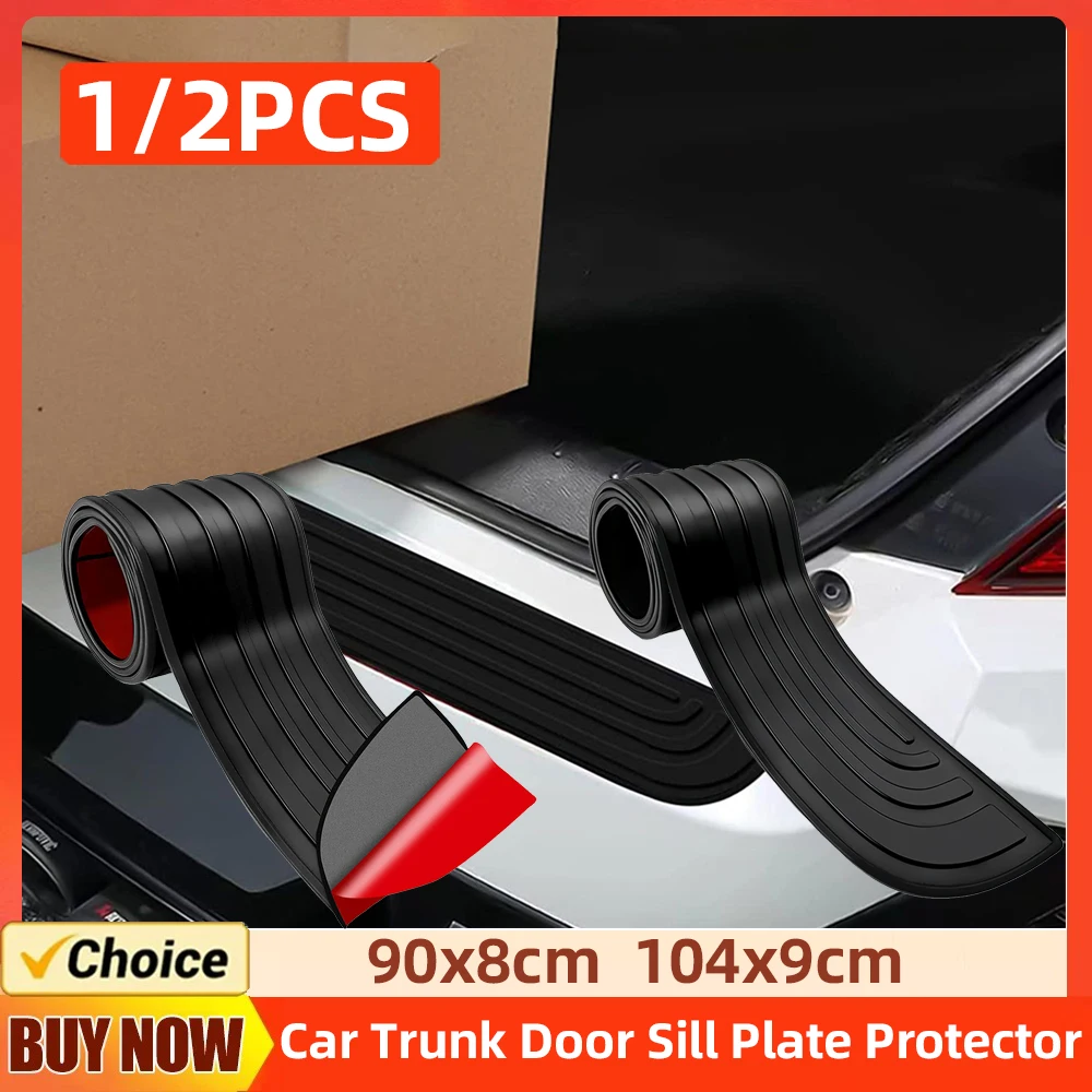 Car-Trunk-Door-Sill-Plate-Protector-Anti-Scratch-Anti-Collision ...