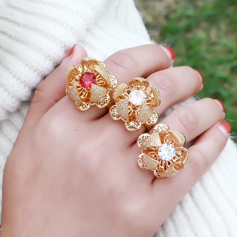 Gold Fashion Rings For Women