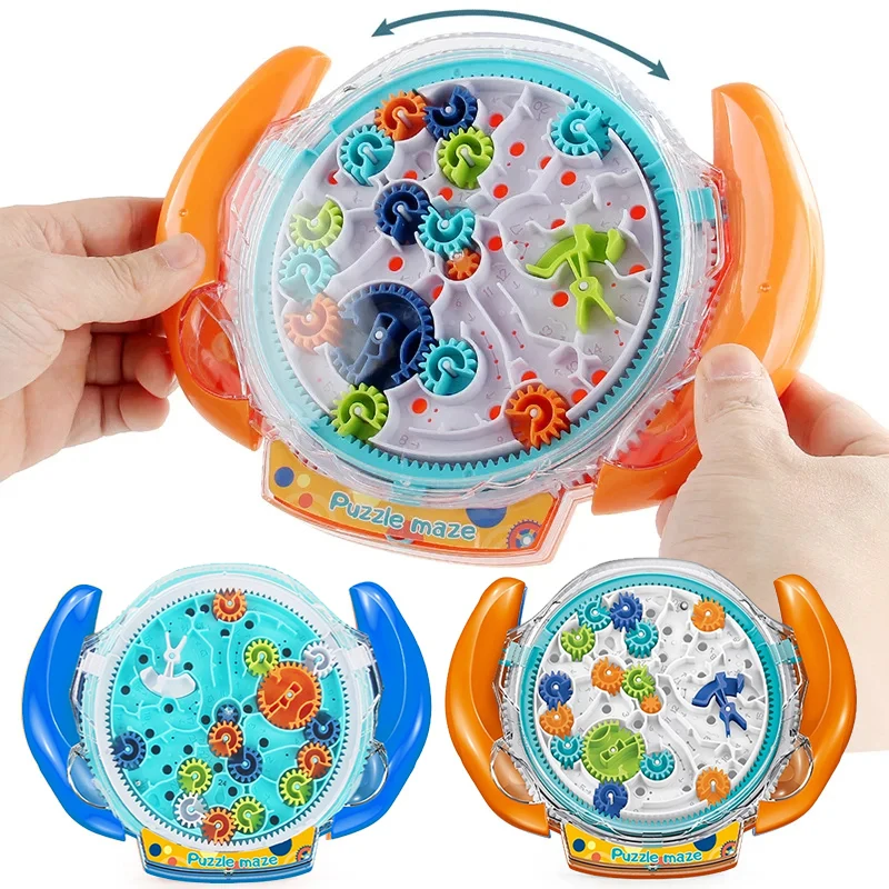 Creative-3D-Puzzle-Handheld-Rolling-Ball-para-Crian-as-Maze-Game ...