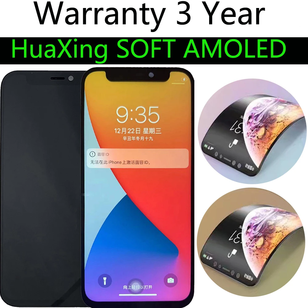 SOFT-AMOLED-Display-For-iPhone-X-XS-11Pro-12pro-MAX-12mini-13-13mini ...