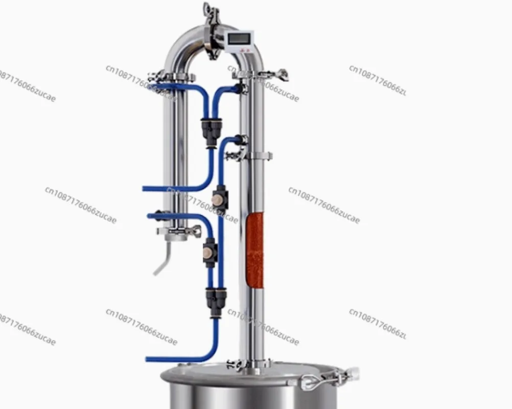 2" Distilling Column with 2" Bottom Clamp Home Brewing Used Distiller ...