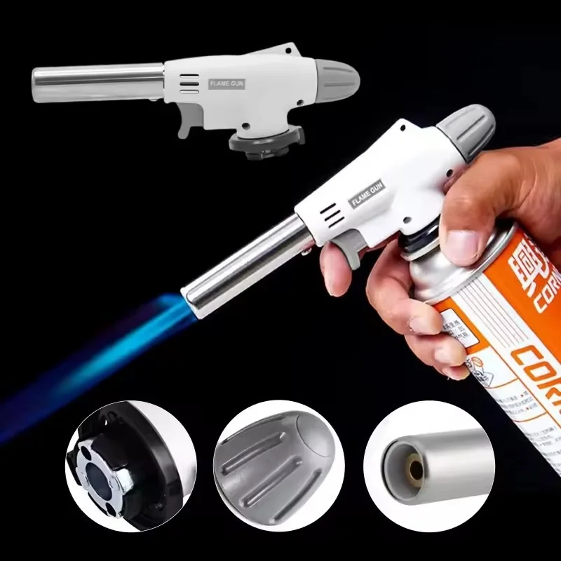 Camping Baking Barbecue Gas Torch Welding Fire Maker Lighter Butane ...