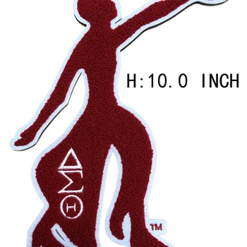10.5 Inch Delta Sigma Theta Sorority Patches,Since 1913 Iron-On ...