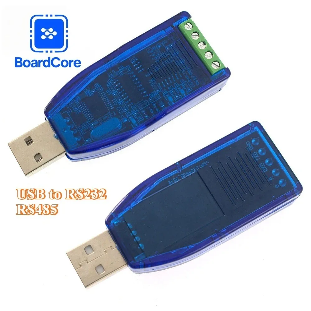 Industrial USB To RS232 RS485 Converter Communication Module TVS ...