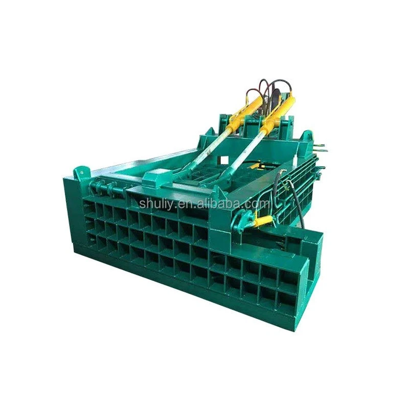 Horizontal hydraulic metal block machine scrap metal baling press metal ...