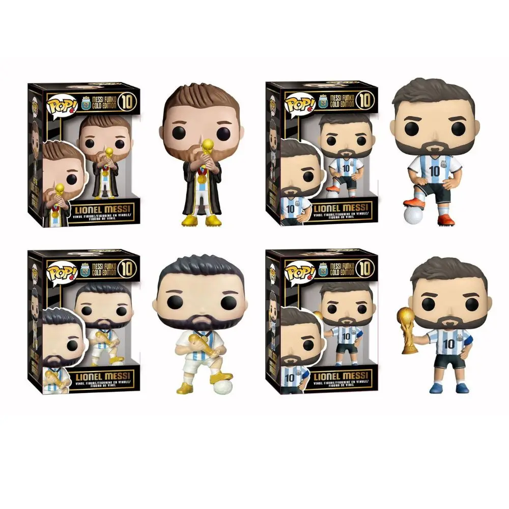 Figura de acción de PVC de Treingi 2024 Funko Pop Lionel Messi Black ...