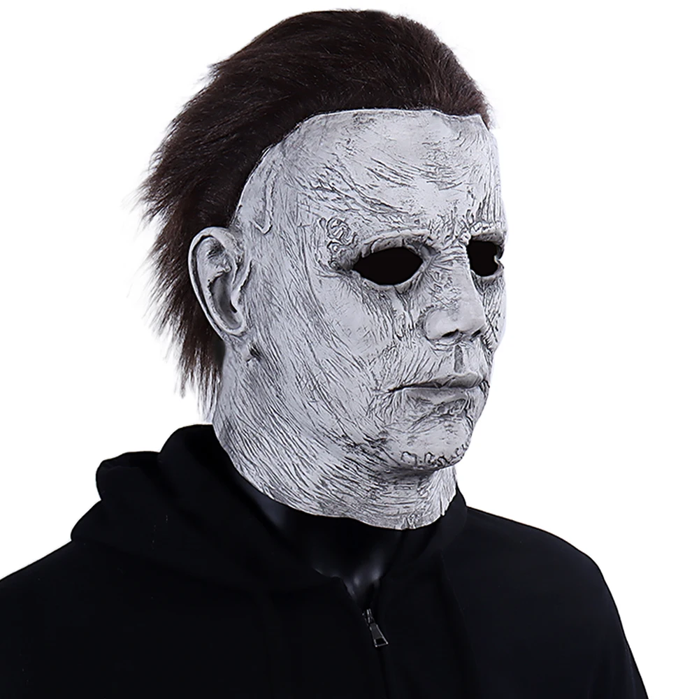 Halloween-Michael-Myers-Assassino-Cosplay-M-scara-Horror-Sangrento-M ...