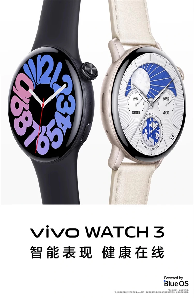 Original VIVO Watch 3 eSIM smartwatch : Gearbest
