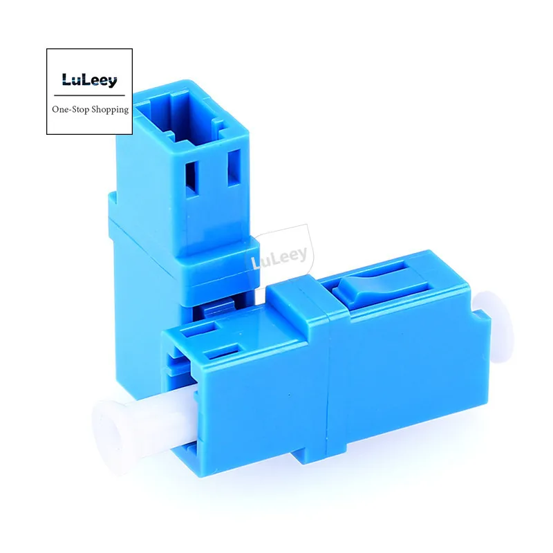 100PCS Simplex LC LC Coupler Fiber Optical Connector Coupling Ceramic ...