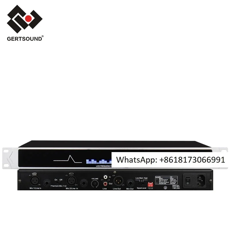 GERTSOUND conference microphone digital automatic feedback suppressor ...