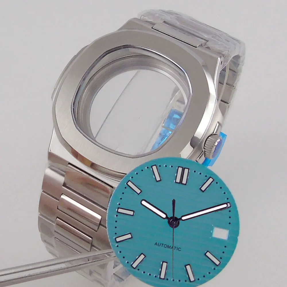 Square-Watch-Case-316L-Steel-Bracelet-for-NH34-NH35-NH36-ETA2824-PT5000 ...