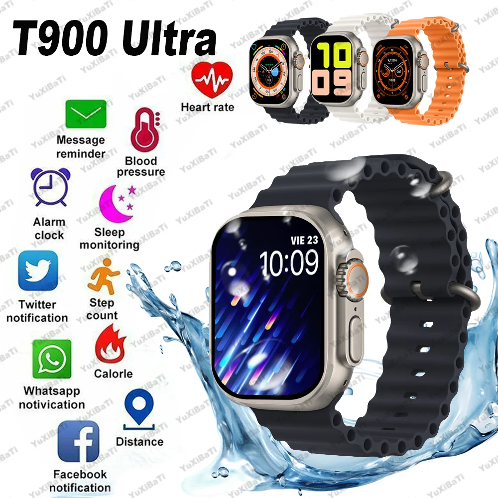 Smartwatch-original-t900-ultra-rel-gio-inteligente-para-homem-mulher ...