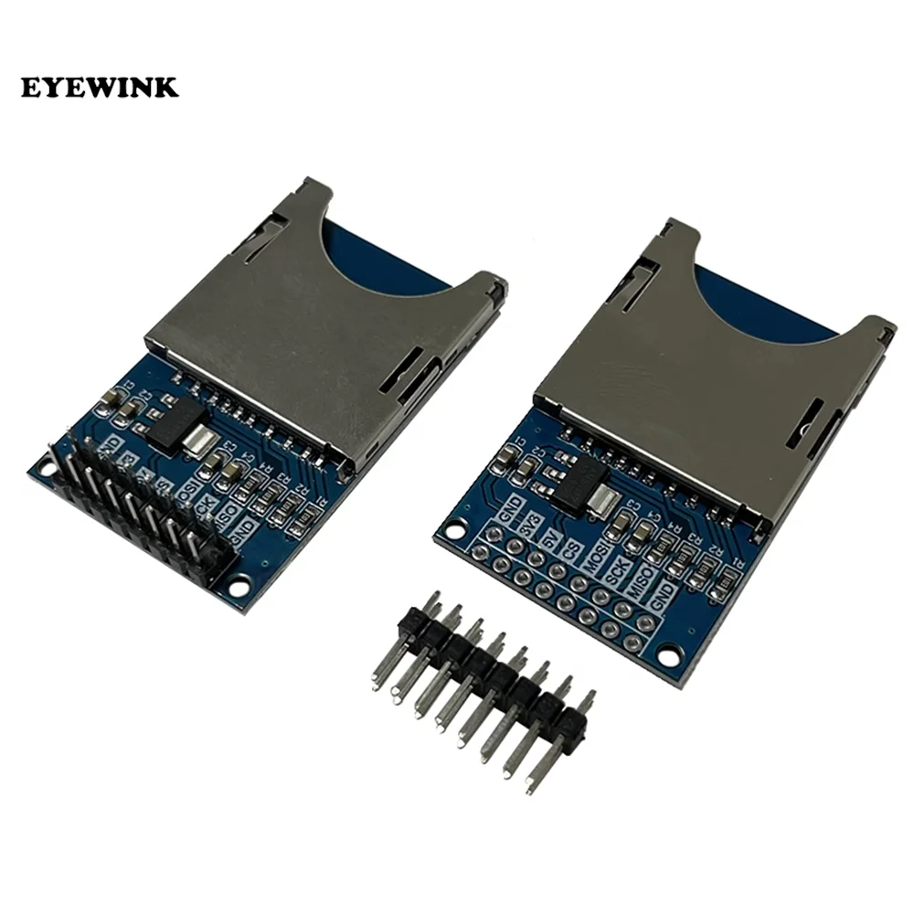 Smart-Electronics-Reading-and-Writing-Module-SD-Card-Module-Slot-Socket ...