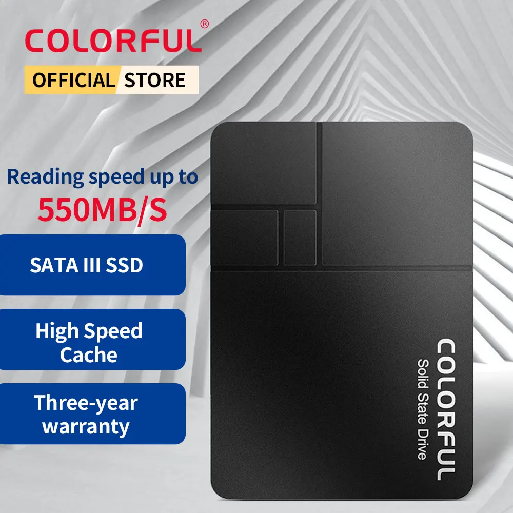 Colorful SL500 SATA III 3.0 SSD 240GB 250GB 256GB 512GB 2TB 4TB 6Gb/s 2 ...