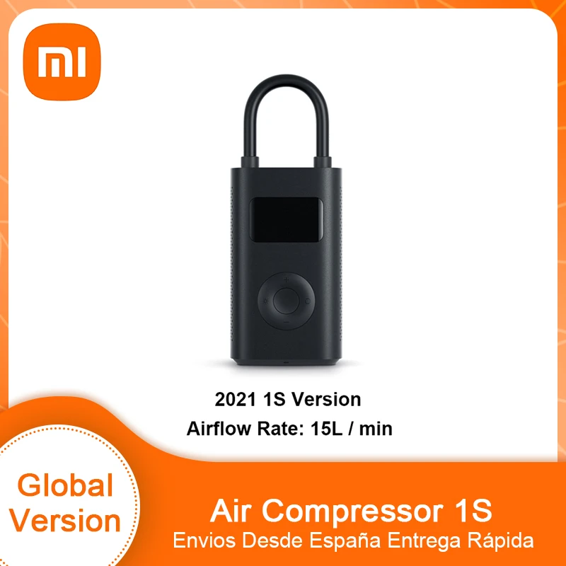 Xiaomi Mi Portable Air Compressor 1s Smart Digital Tire Inflator ...