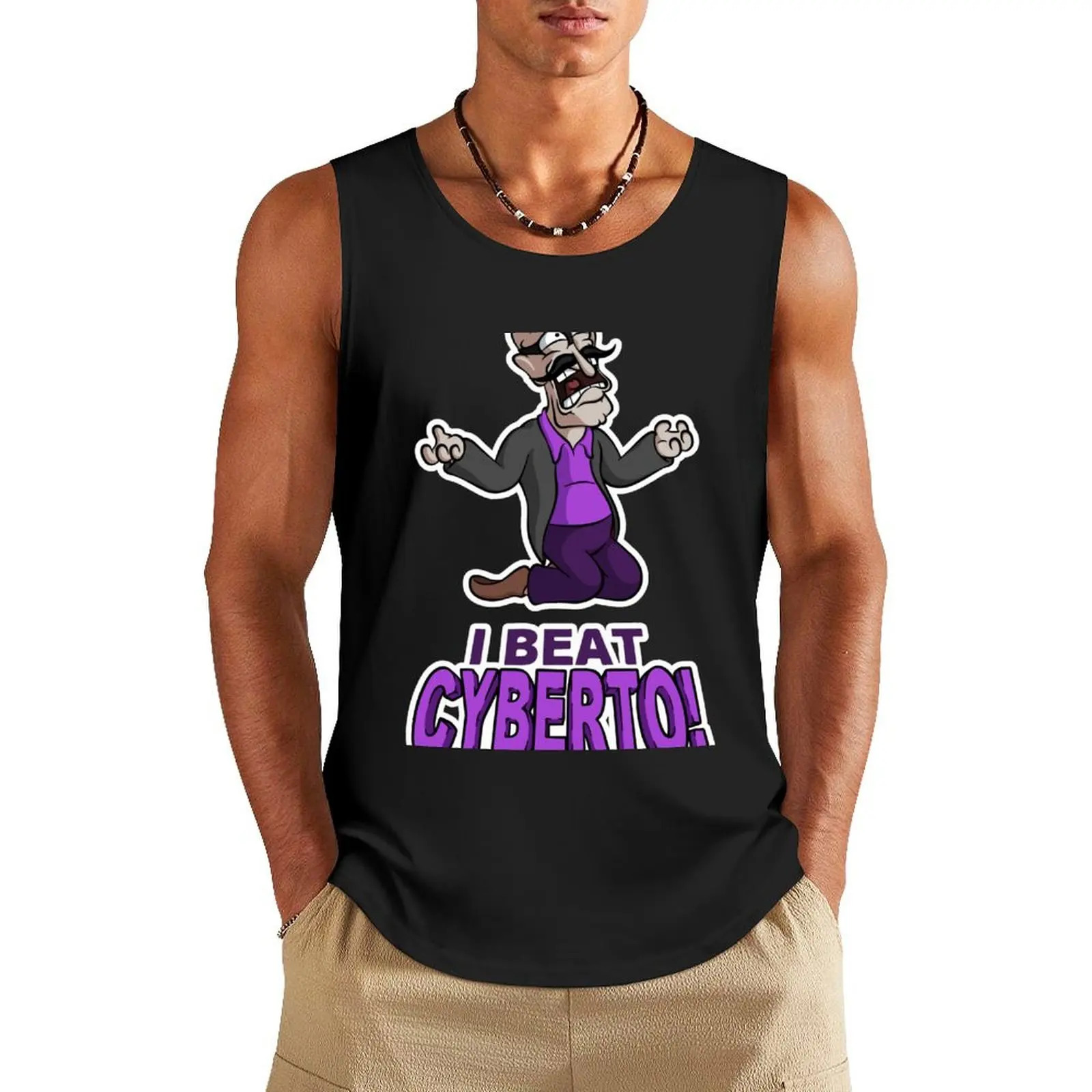 I-Beat-Cyberto-Usecure-Tank-Top-sleeveless-shirt-man-gym-Sports-shirt ...