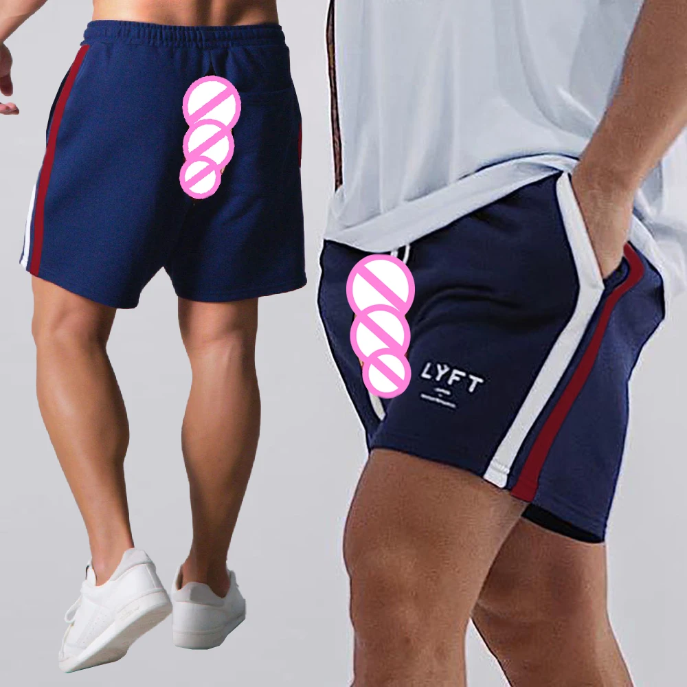 Invisible-Open-Crotch-Outdoor-Sex-Men-s-2-in-1-Sports-Shorts-Running ...