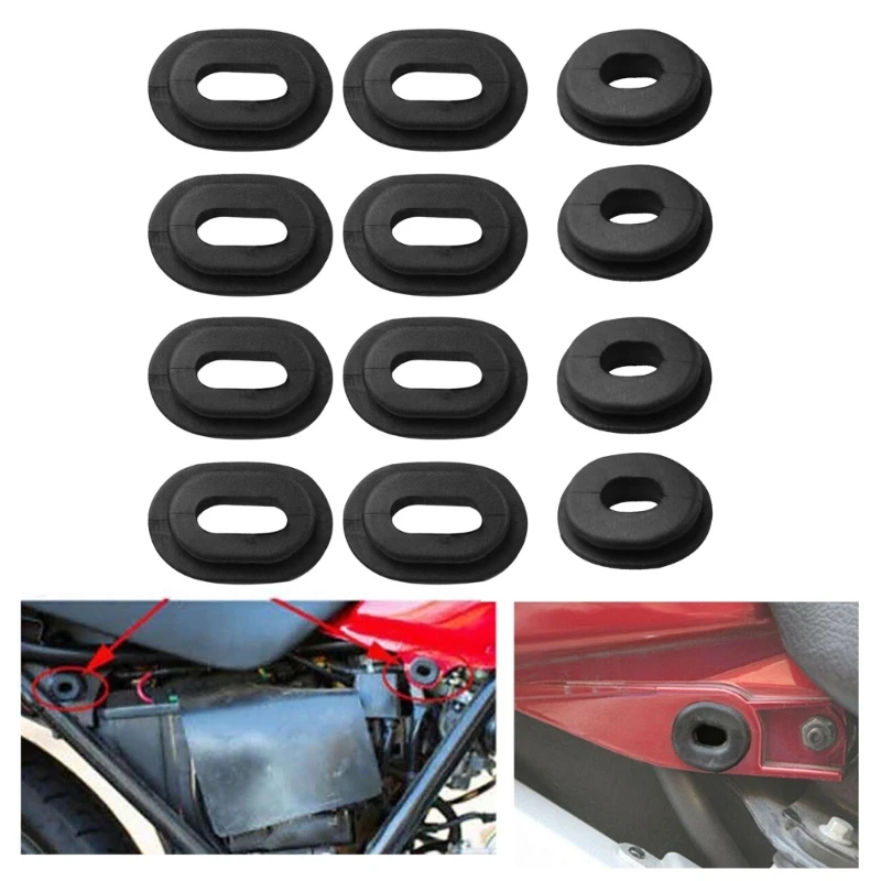 Motorcycle Rubber Grommet Body Side Cover Fairing Washer Goldwing Bolt ...