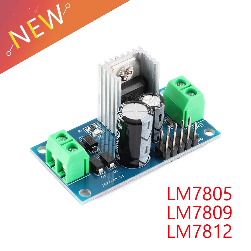 LM7805-LM7809-LM7812-DC-AC-Three-Terminal-Voltage-Regulator-Power ...
