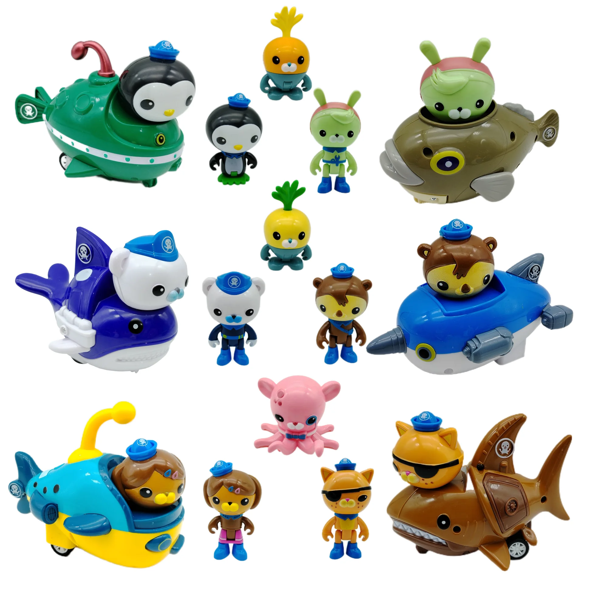 Octonauts-Action-Figure-figuras-Anime-Kawaii-Inertia-Car-Gup-Toys ...