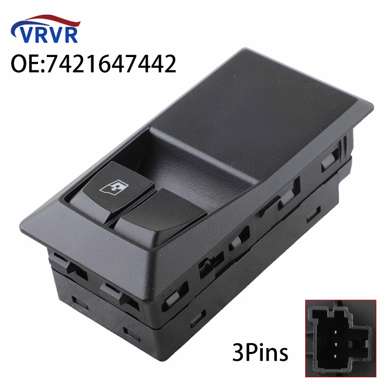 ODiDiO 7421647442 Electric Power Windows Switch For Renault Magnum ...