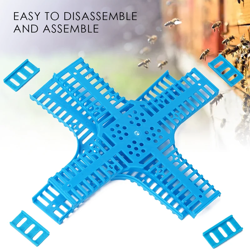 10-20Pcs-Beekeeping-Transport-Cages-Yellow-Bees-Queen-Post-Room-Cage ...