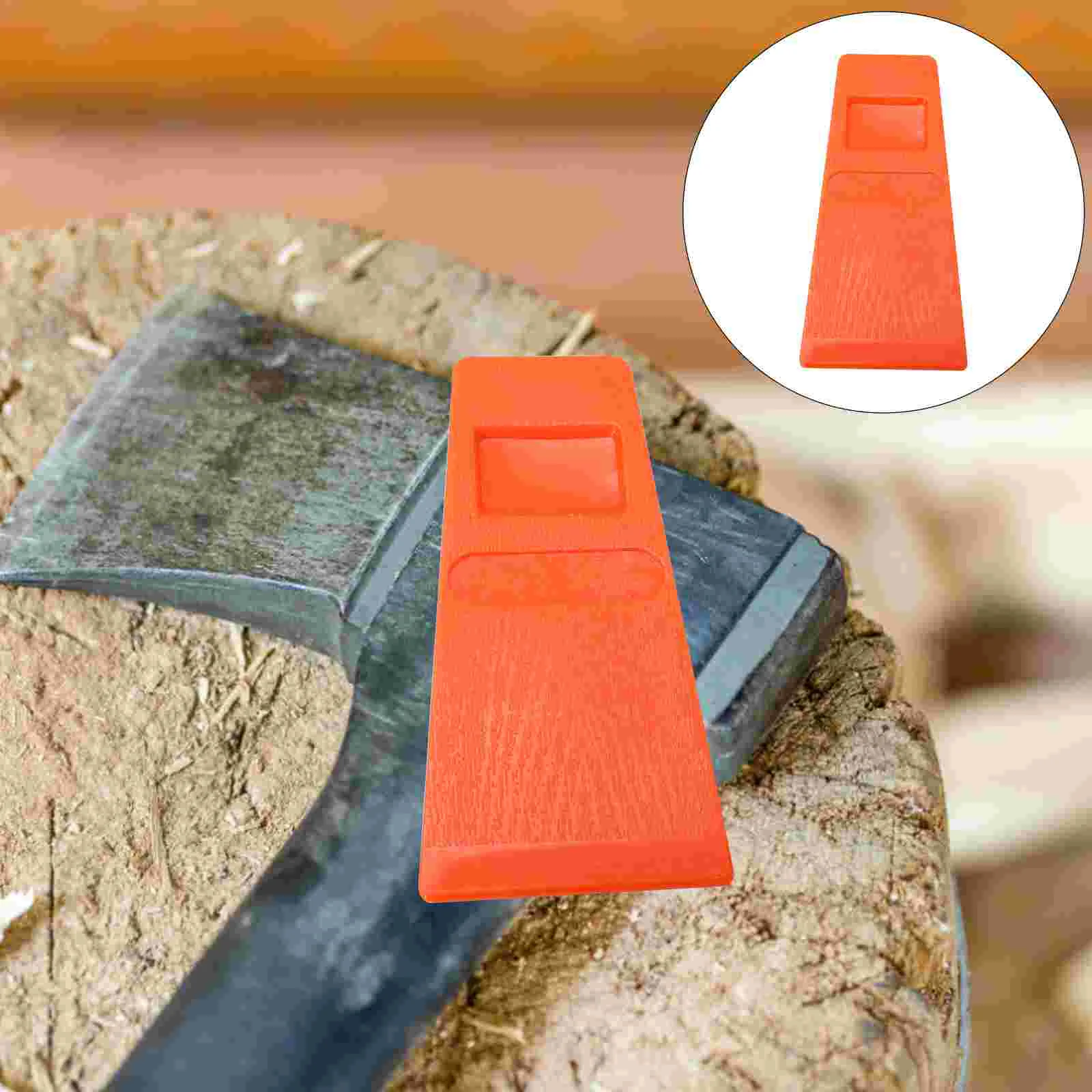 4pcs Felling Wedge Sturdy Woodcutting Accessory Wood Logging Chock Tool ...