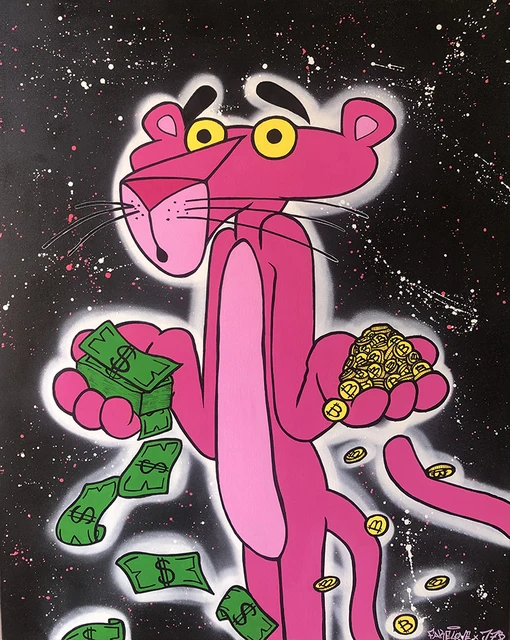 Pink Panther Smoking Wallpaper