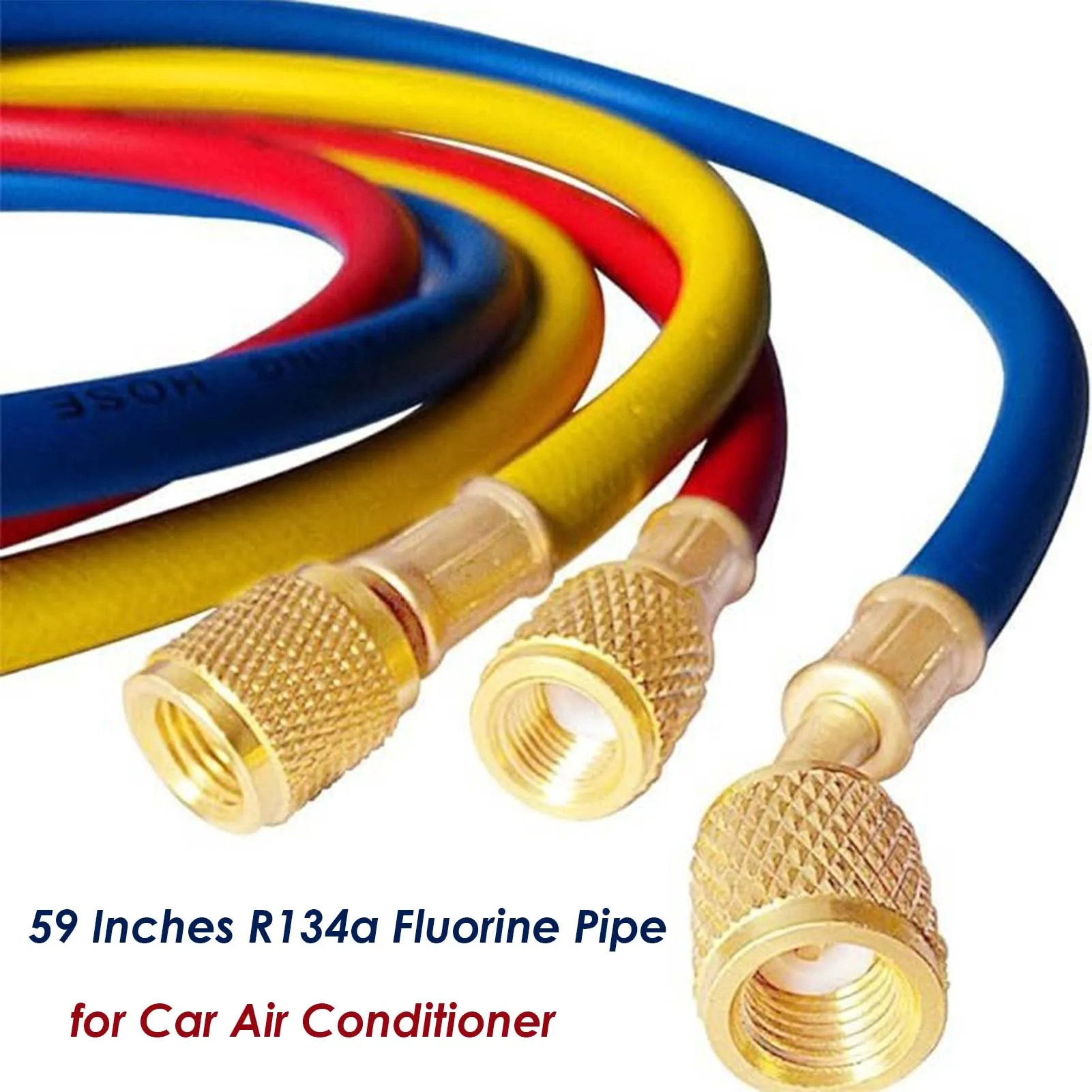 Air-Conditioner-Charging-Hose-59-Inches-Auto-AC-Charger-Pipe-R134a-High ...