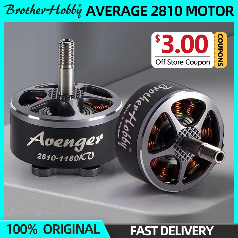 4PCS-Brotherhobby-Avenger-2810-Brushless-Motor-900-1180-1350-1500KV-4 ...