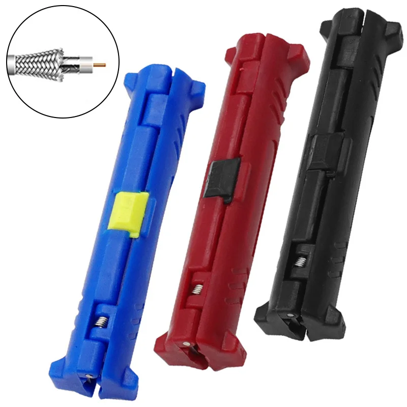 New-Universal-Multi-function-Electric-Wire-Stripper-Pen-Rotary-Coaxial ...