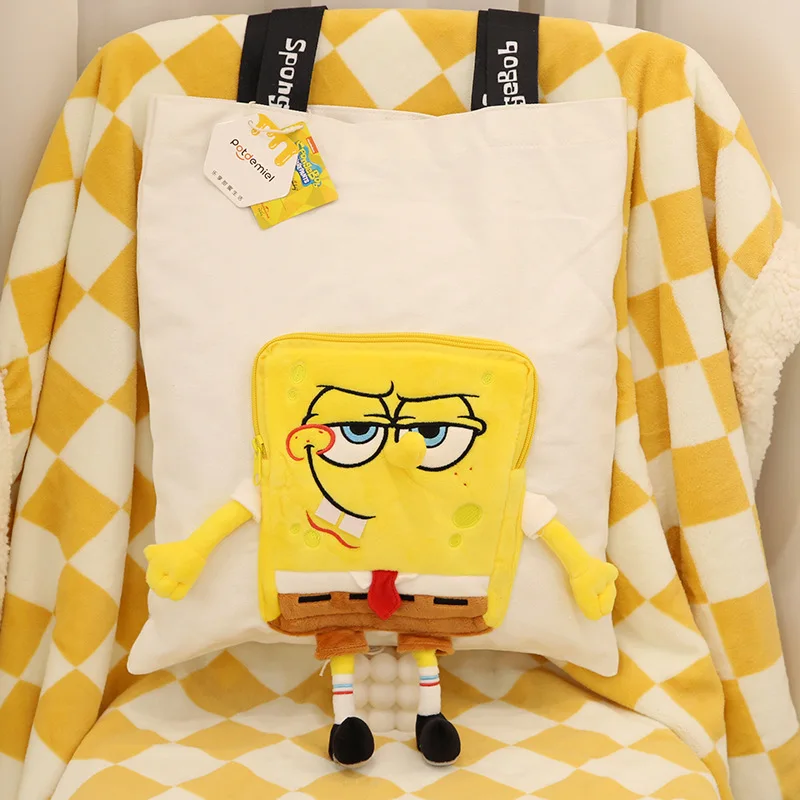 SpongeBob SquarePants Patrick Star Canvas Bag Large Capacity Casual ...