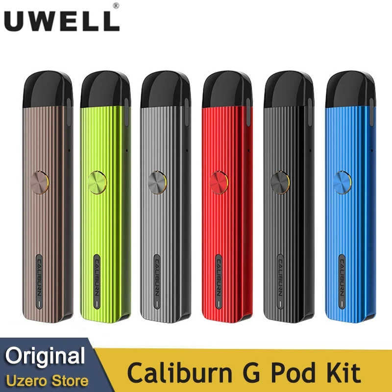 Original-Uwell-Caliburn-G-Pod-Kit-690mAh-battery-18W-Vape-with-2ml ...