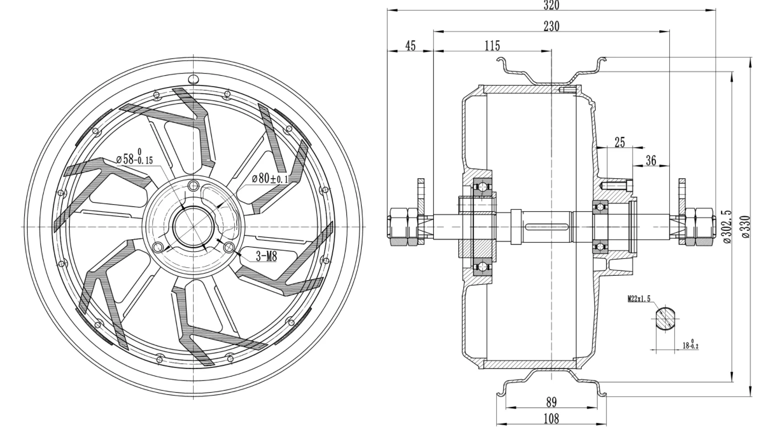 QS 10 kw Hub Motor Wiring Diagram pdf 10000 Watt Drive Kit