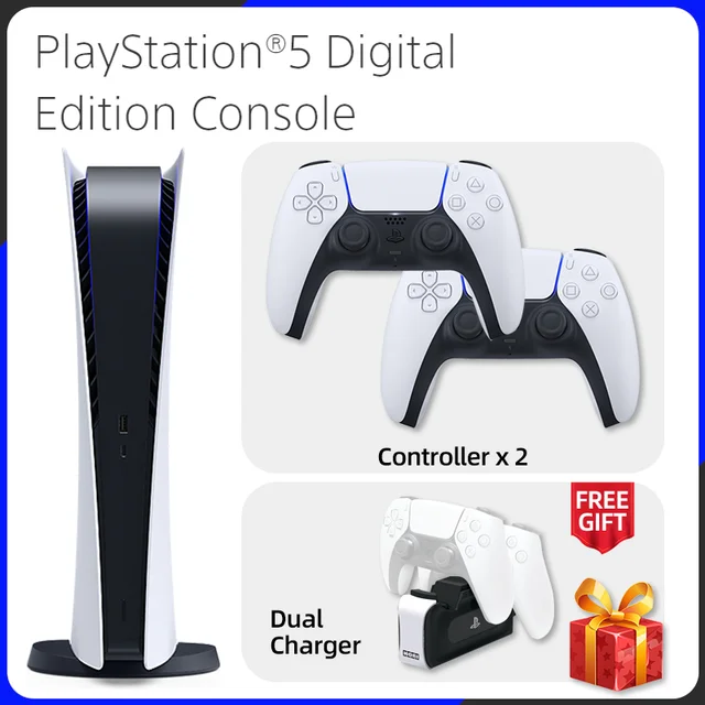 Sony PlayStation 5 Game Console CD Optical Sony Drive Version PS5 ...