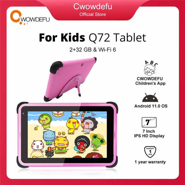 Android Tablet 7 Inch Pink