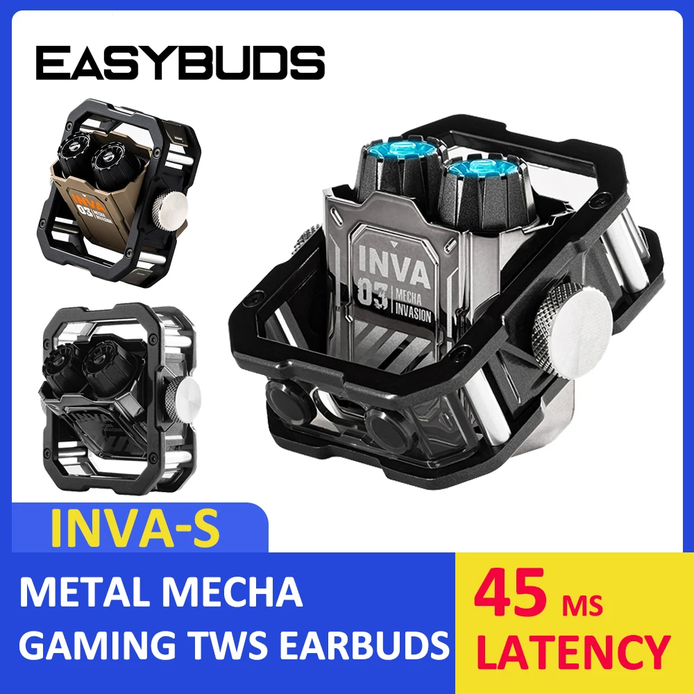 Easybuds-INVA-S-TWS-Wireless-Earbuds-High-end-Mechanical-Rotate-Fidget ...