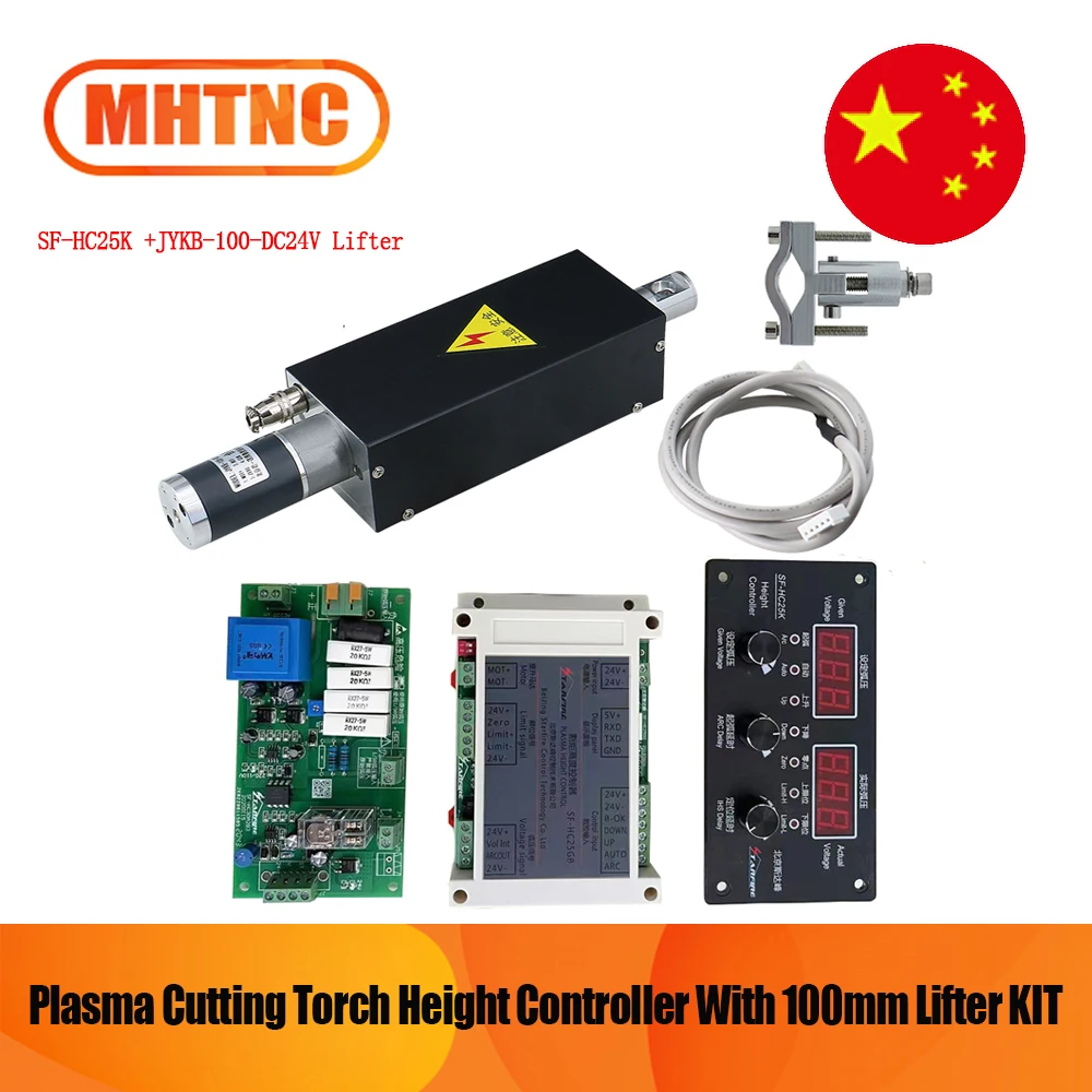 CNC-THC-Plasma-Cutting-Torch-Height-Controller-SF-HC25K-With-100mm ...
