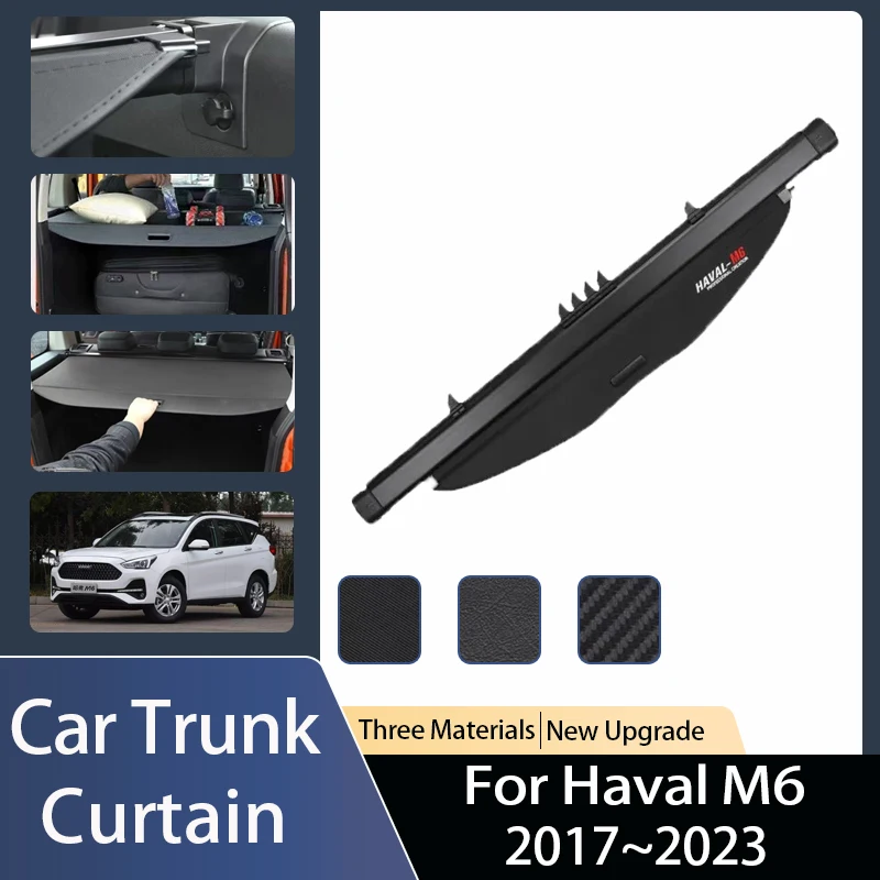 For-Haval-M6-2017-2023-Car-Rear-Trunk-Curtain-Covers-Security-Shade ...