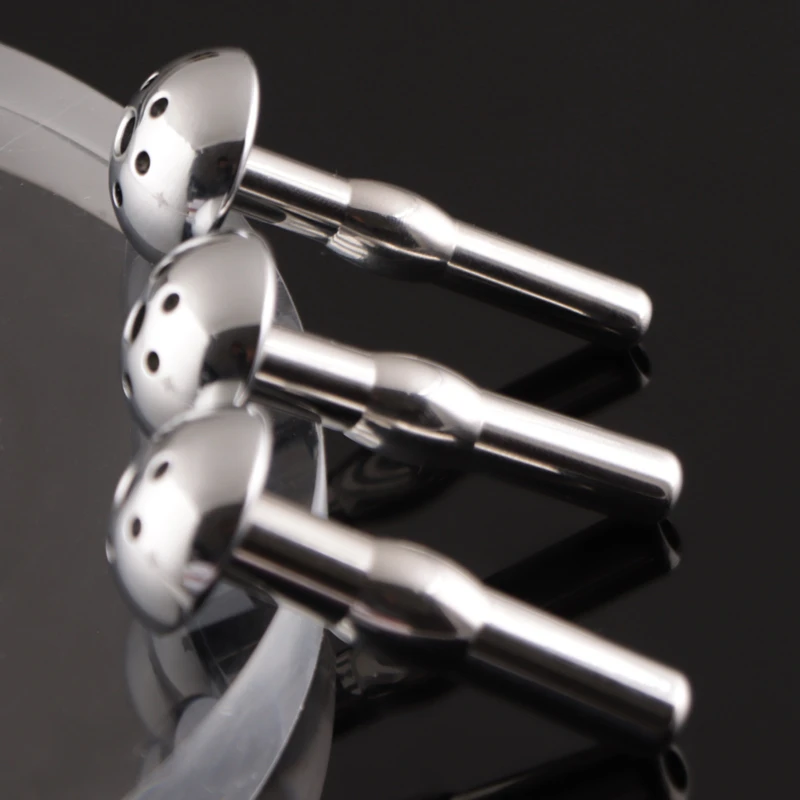 Stainless Steel Hollow Urethral Plug Urethral Sound Catheter Penis Plug ...