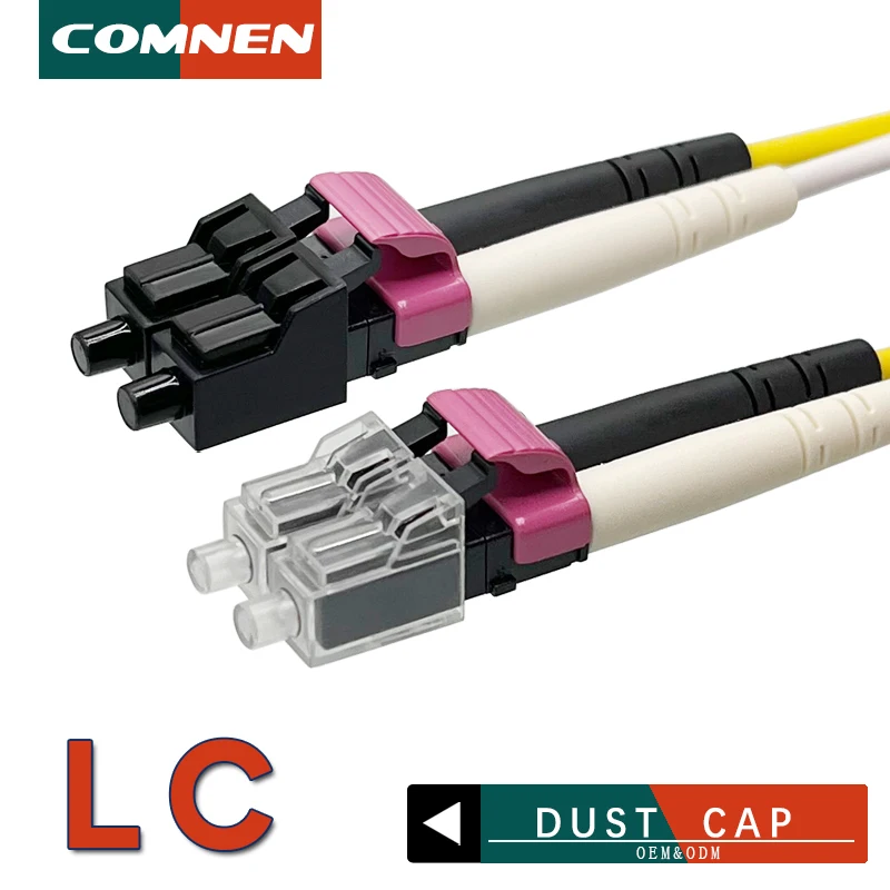 COMNEN 50/100pcs LC Fiber Optic Tool Dust Cover Connector Dust ...