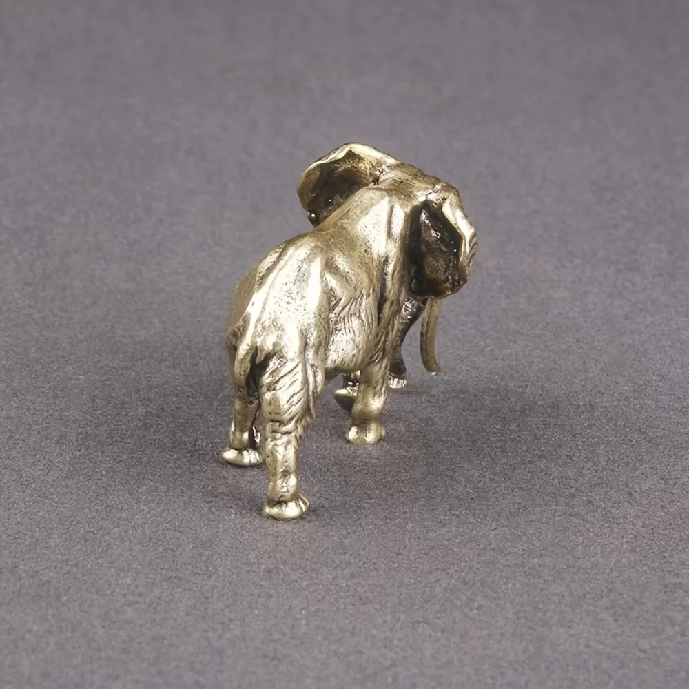 Vintage Copper Elephant Figurine - Alphabet Animal Series, Collectible ...