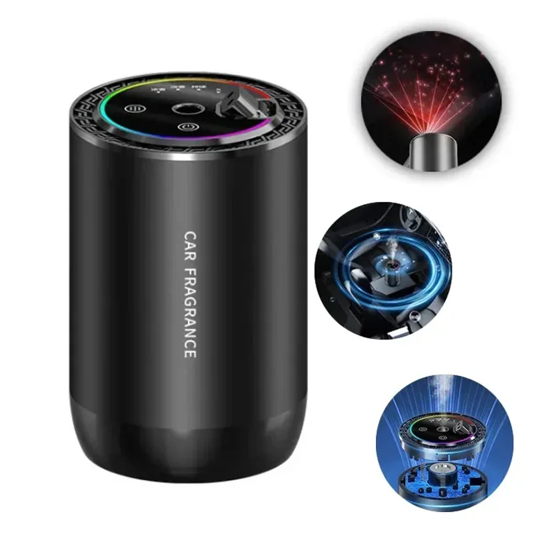 Car Aroma Diffuser Star Light Led Electric Car Air Freshener Smart ...