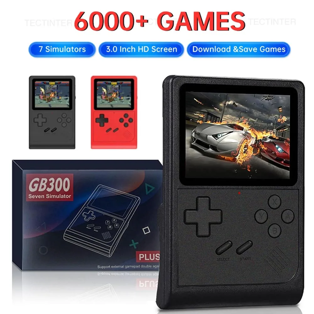 GB300-Retro-Video-Game-Console-Portable-Handheld-Game-Player-Built-in ...