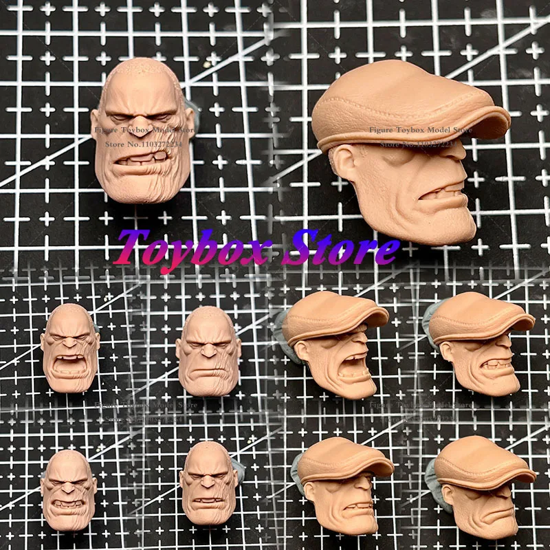 DIY-White-Model-1-12-Scale-Unpainted-THE-GOON-Head-Sculpture-for-6-inch ...