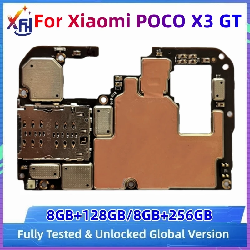 Original 128GB 256GB Motherboard PCB Module For Xiaomi Mi POCO X3 GT 5G ...